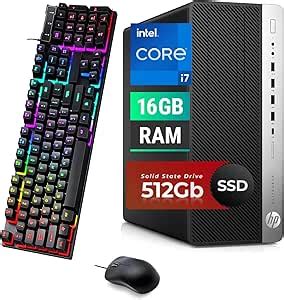 Amazon Com Hp Elitedesk G Sff Business Desktop Pc Core I T