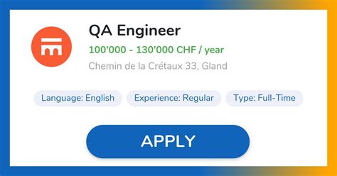 Swissdevjobs On Linkedin Qa Engineer Job In Gland Swissquote