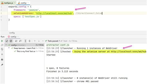 keep learning directconnect in protractor