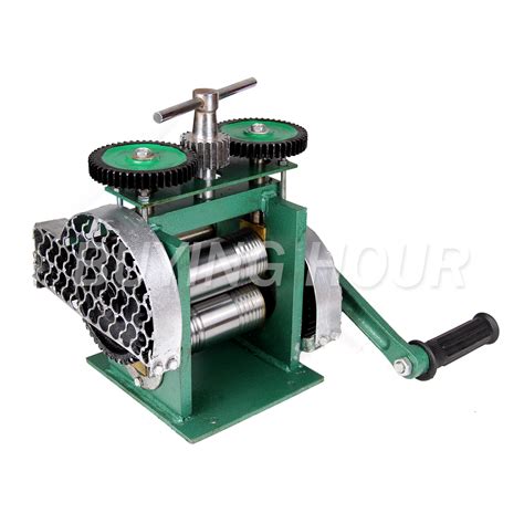 Manual Combination Rolling Mill 80mm Machine Jewelry Press Tabletting