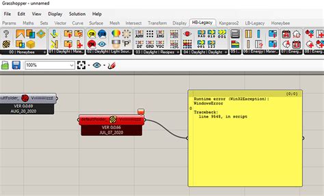 Runtime Error Win32exception Honeybee Legacy Ladybug Tools Forum