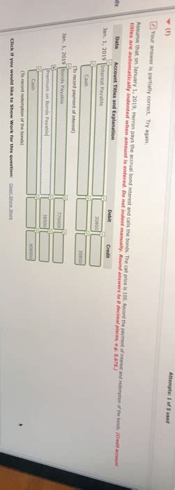 Solved Problem 15 1A Part Level Submission On May 1 2017 Chegg Com