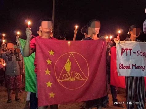 မြိုင်မြို့နယ် သပိတ် စစ်ကြောင်း စစ်အာဏာရှင် ဆန့်ကျင်ရေး ညသပိတ် ပြုလုပ် Khit Thit Media