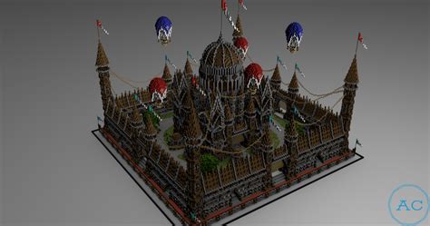 Factions Spawn Minecraft Map