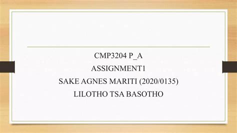 Lilotho Tsa Basotho Pptx