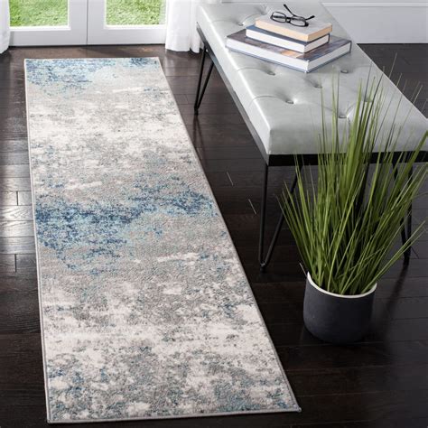 Safavieh Brentwood 822 Rug Light Grey Blue Canadian Tire