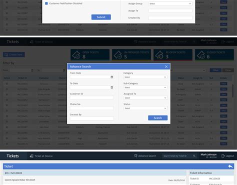 Ticketing System Ui Behance