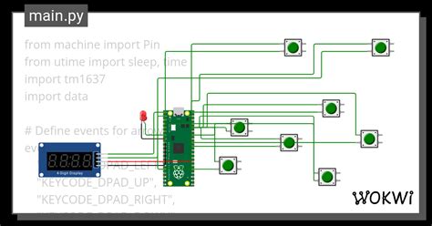 Blink With MicroPython Copy Wokwi ESP32 STM32 Arduino Simulator