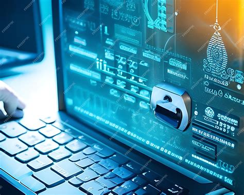 Premium Ai Image Cybersecurity Concept User Privacy Security And Secure Internet Access Future