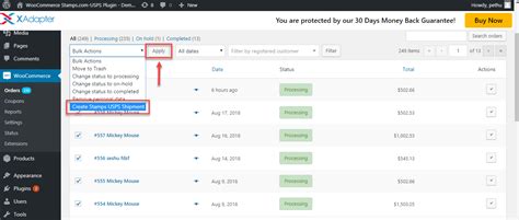 How To Create Bulk Shipment With Stamps Com Shipping Plugin With USPS Postage For WooCommerce