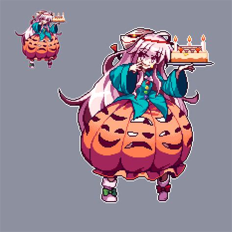 心綺楼3周年深秘録1周年東方project20周年記念ドットその4。心綺楼3周年なのでこころちゃん打ちました Migelhososi