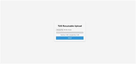 Resumable Uploads In Django With Tus Rethinking File Uploads