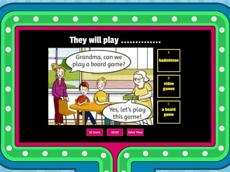 GET READY FOR STARTERS UNIT 12 Gameshow Quiz