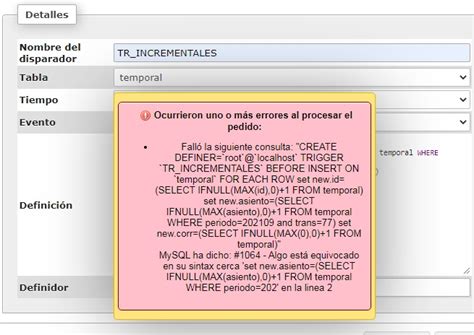 Mysql Multiples Sentencias En Trigger Stack Overflow En Español