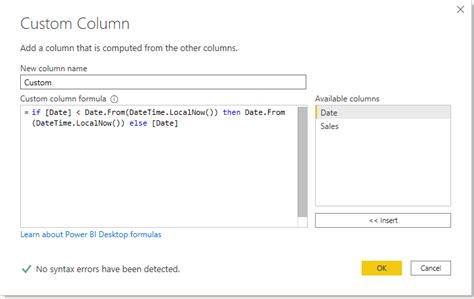 Solved Create A Custom Column With A New Date Based Off A Microsoft Fabric Community