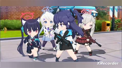 블루아카이브 샬레의 해피 발렌타인 데이 순찰 스토리 1 2 무과금 Youtube