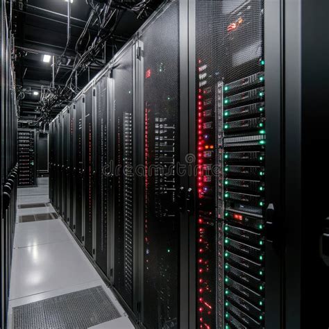 Data Fortress Server Room Houses Advanced Technology Meticulously To