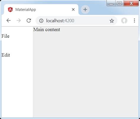کنترل Sidenav در انگولار متریال 7 آموزش انگولار متریال سورس سرا