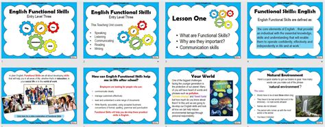 English Functional Skills Entry Level 3 Teaching Resources