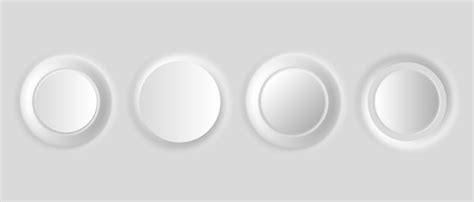 Premium Vector Neumorphic Button Ui Neumorphic Design Vector Illustration