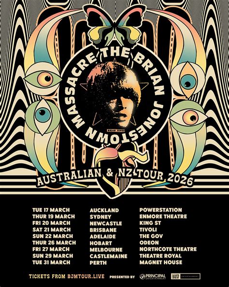 The Brian Jonestown Massacre Australian Tour 2026