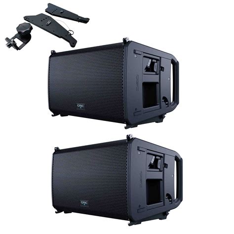 Qsc La112 12 Powered Line Array Loudspeaker Package With Stack Adapt