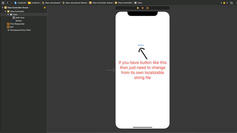 Ios How To Set The Nslocalizedstring For Unused Uis In Swift Project Stack Overflow
