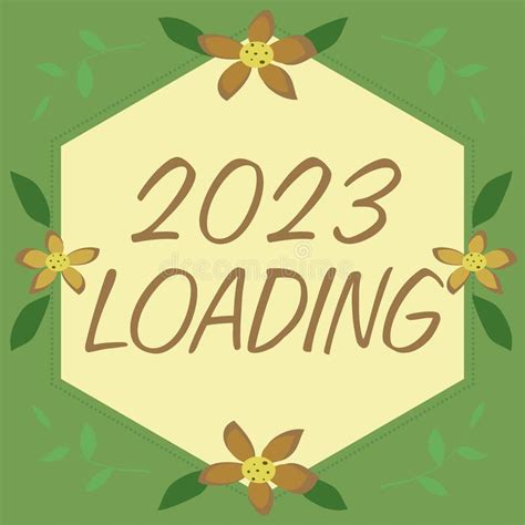 Hand Writing Sign 2023 Loading Word Written On Advertising The Upcoming Year Forecasting The