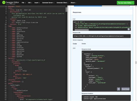 Working With The REST Interface Working With The REST Interface
