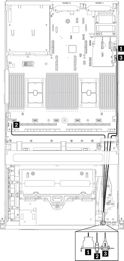 Install The Front I O Module Thinksystem Sr670 V2 Lenovo Docs