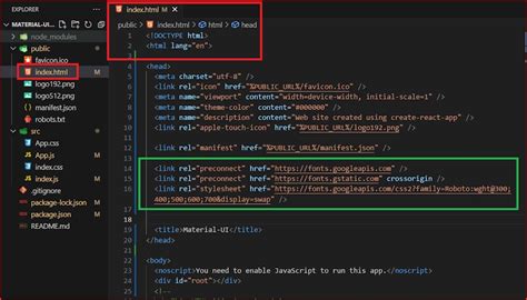 How To Integrate The Material Ui With React Js