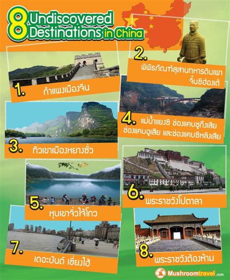 8 Undiscovered Destinations In China 8 สถานที่ท่องเที่ยวชื่อดังที่คุณไม่ควรพลาด หากมีโอกาสได้