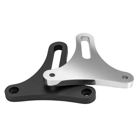 Motone Bates Style Bottom Mount Headlight Bracket Black Motone From