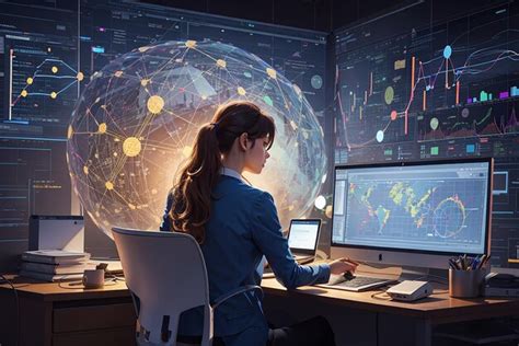 Premium Photo Data Science And Big Data Technology Scientist