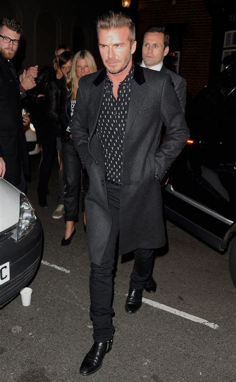 The David Beckham Look Book Gq