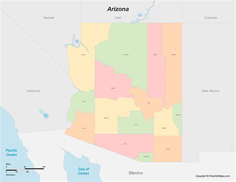 Free Maps Of The United States The 50 States And Territories Free