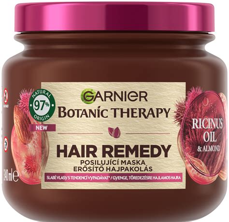 Маска Garnier Botanic Therapy Касторовое Масло и Миндаль Укрепляющая ...
