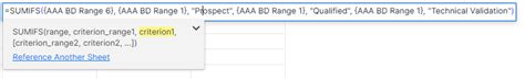 SUMIFS Referencing Antother Sheet Column And Referencing Multiple Entries In Same Column