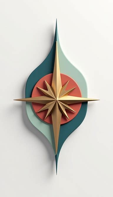 Free Directional Design Compass Image Compass Minimalist 3d