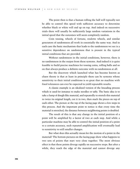 Chaos Theory And Randomness From Initial Conditions A New Kind Of