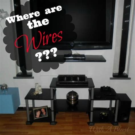 Hiding Wires With A Blast