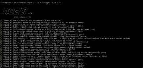 Template Loading Error · Issue 455 · Projectdiscoverynuclei Templates · Github