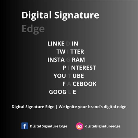 Digital Signature Edge