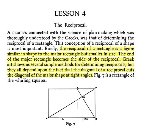 Dynamic Symmetry The Reciprocal In Geometry