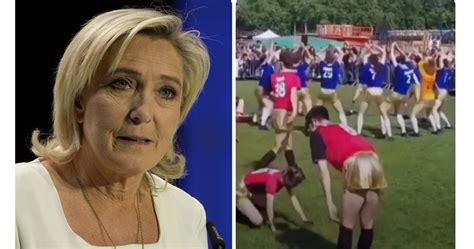 Мажоретки пъчат ДУПЕ на Льо Пен Французи отбелязват европейското първенство с ритмични танци