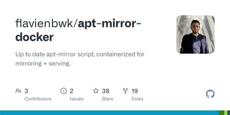 Github Flavienbwkapt Mirror Docker Up To Date Apt Mirror Script Containerized For Mirroring