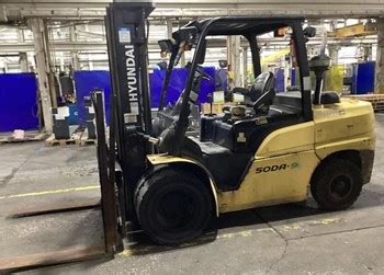 Hyundai 50da 9 Forklifts For Sale