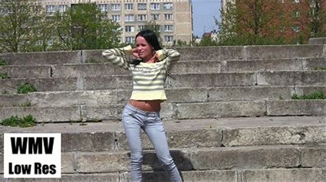 Angelina In Sexy Jeans Low Resolution Jeans Tease Clips4sale