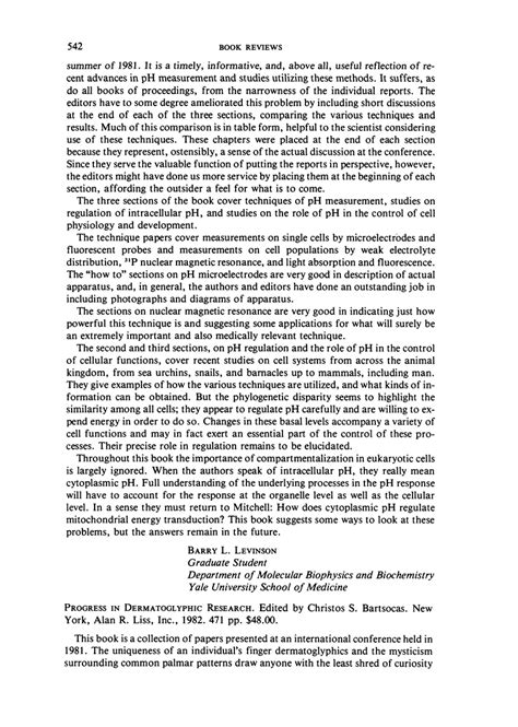 Progress In Dermatoglyphic Research Pmc