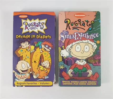 Lot Of Nickelodeon Rugrats Vhs Tapes Picclick Ca